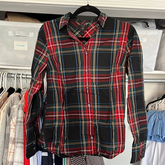 J. Crew | Tops | Jcrew Plaid Button Down | Poshmark